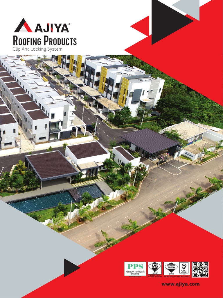 C1.1.0 Ajiya - 2018 - Roofing Catalogue Clip Lock Profile | Download ...