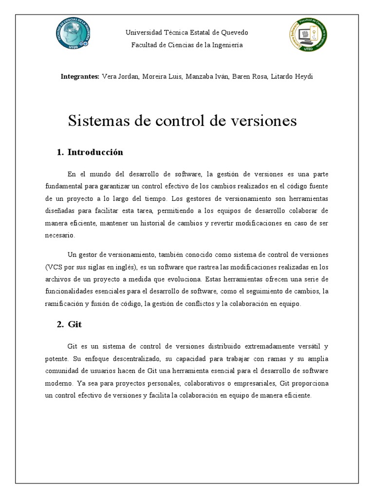 GCS Git Mercurial | PDF | Control de versiones | Software