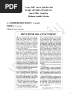 Sujet DELF B2 Complet Corrige | PDF