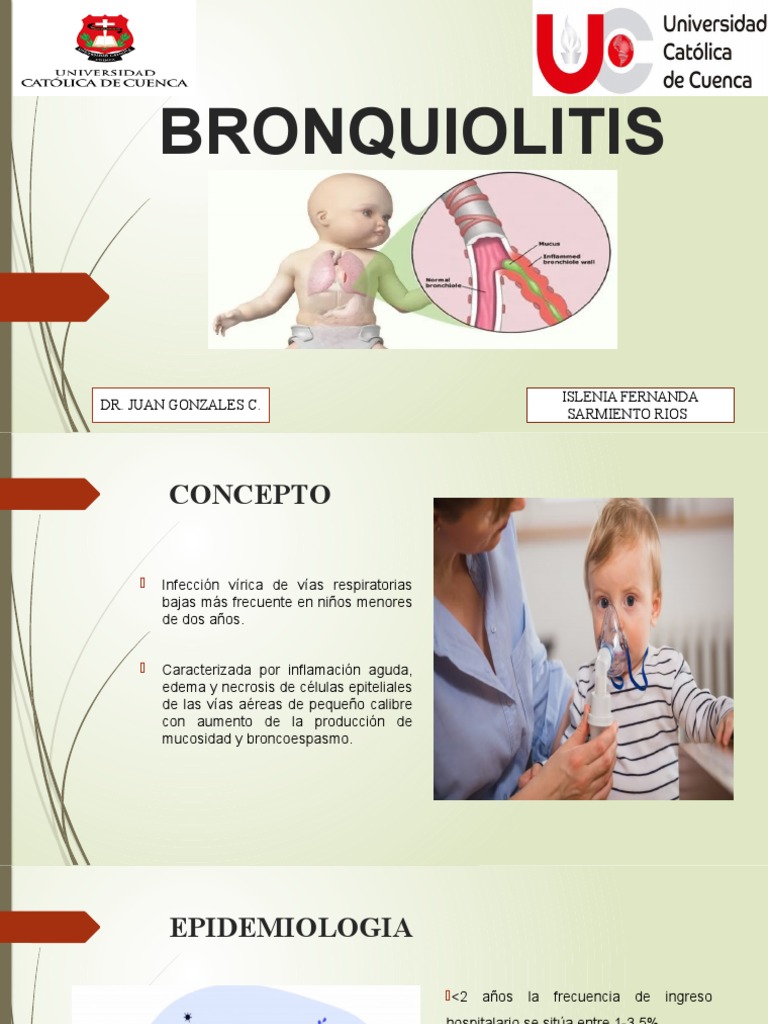 BRONQUIOLITIS | PDF | Neumología | Enfermedades respiratorias