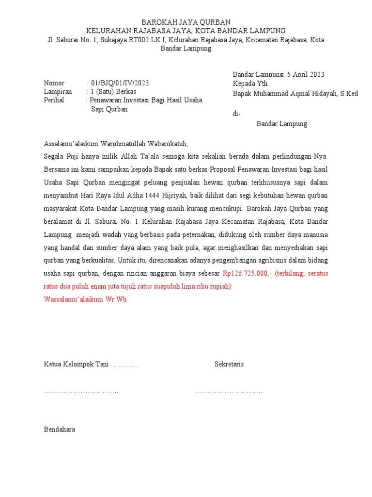 Contoh-Proposal-Usaha-Penggemukan-Sapi-Potong | PDF Contoh-Proposal-Usaha-Penggemukan-Sapi-Potong | PDF
