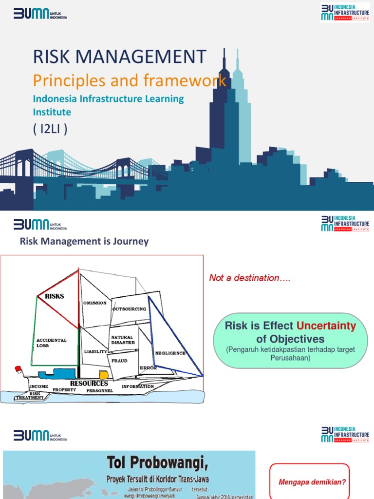Prinsip Dan Kerangka Manajemen Risiko | PDF