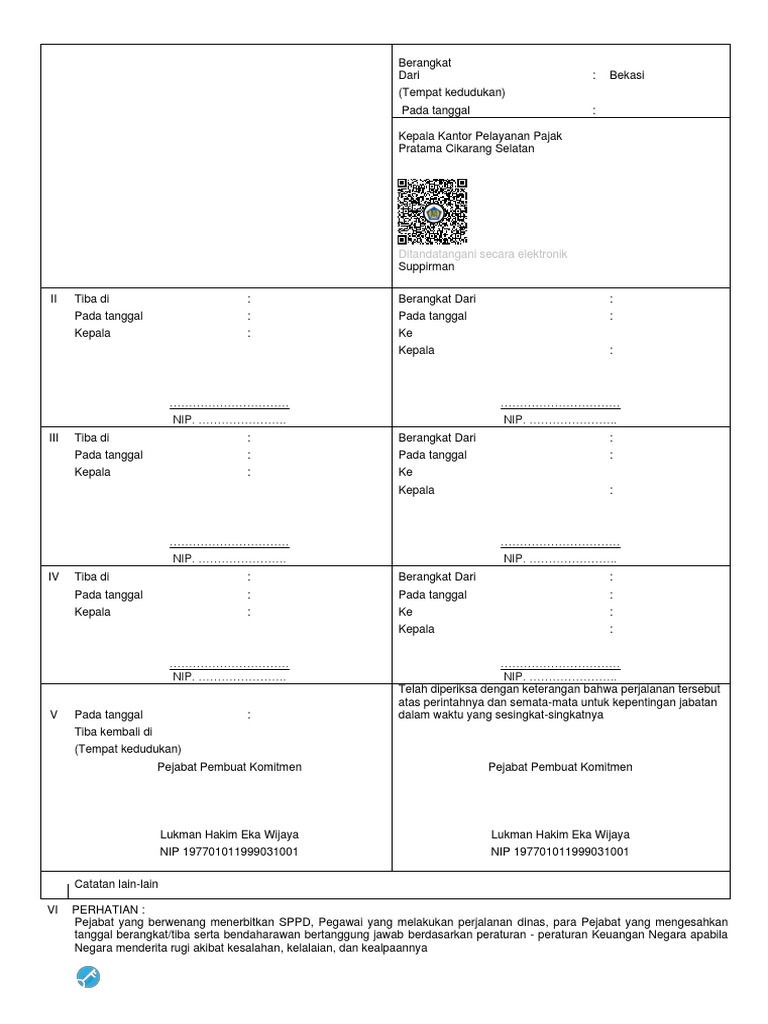 SPD Lembar 2 PDF | PDF