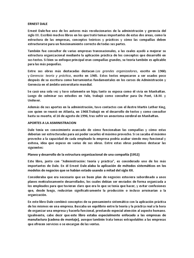 ERNEST DALE INVSTGCION | PDF