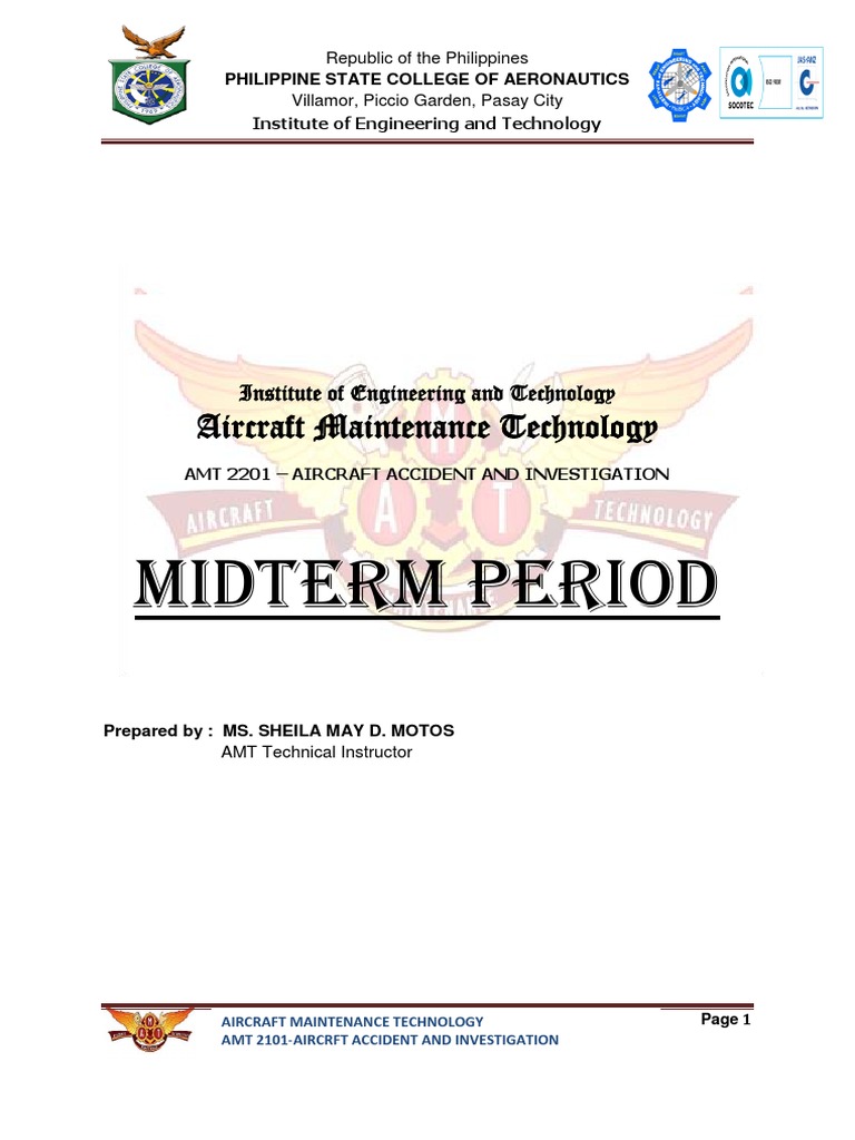 Midterm Module Ii Operation Investigation4 | PDF | Aircraft | Takeoff