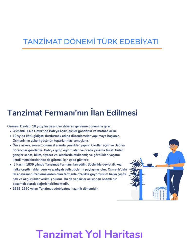 Tanzimat Edebiyatı | PDF