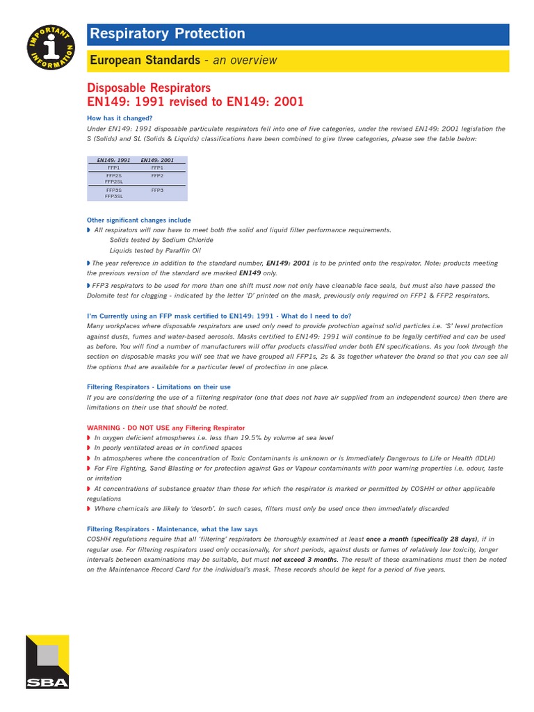 En 149 | PDF | Equipment | Safety