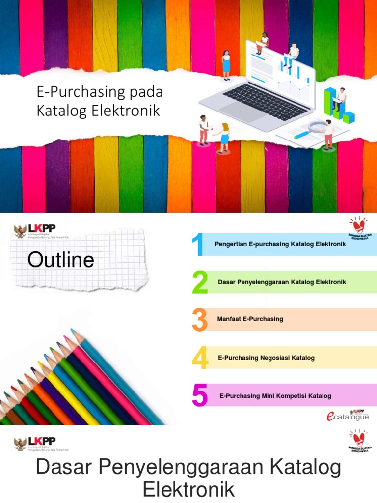 Paparan Epurchasing Katalog Elektronik COP 27 Juni 23 LKPP | PDF