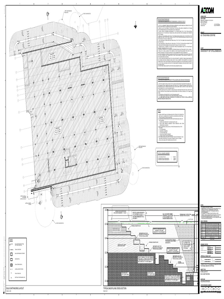 Bulk Earthworks Excavation Plan | PDF | Building Engineering | Civil ...