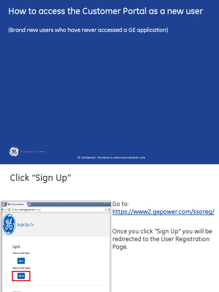 DP Customer Portal New User Instructions April 2014 | PDF | Login ...