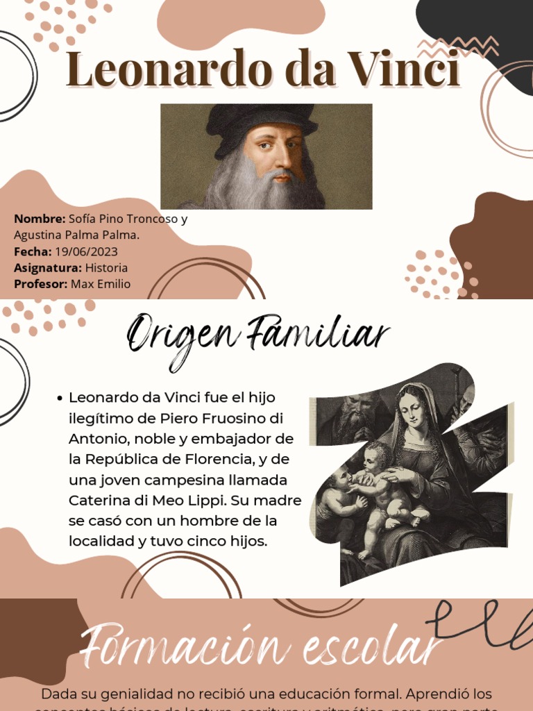 Leonardo Da Vinci | PDF | Leonardo Da Vinci | Renacimiento