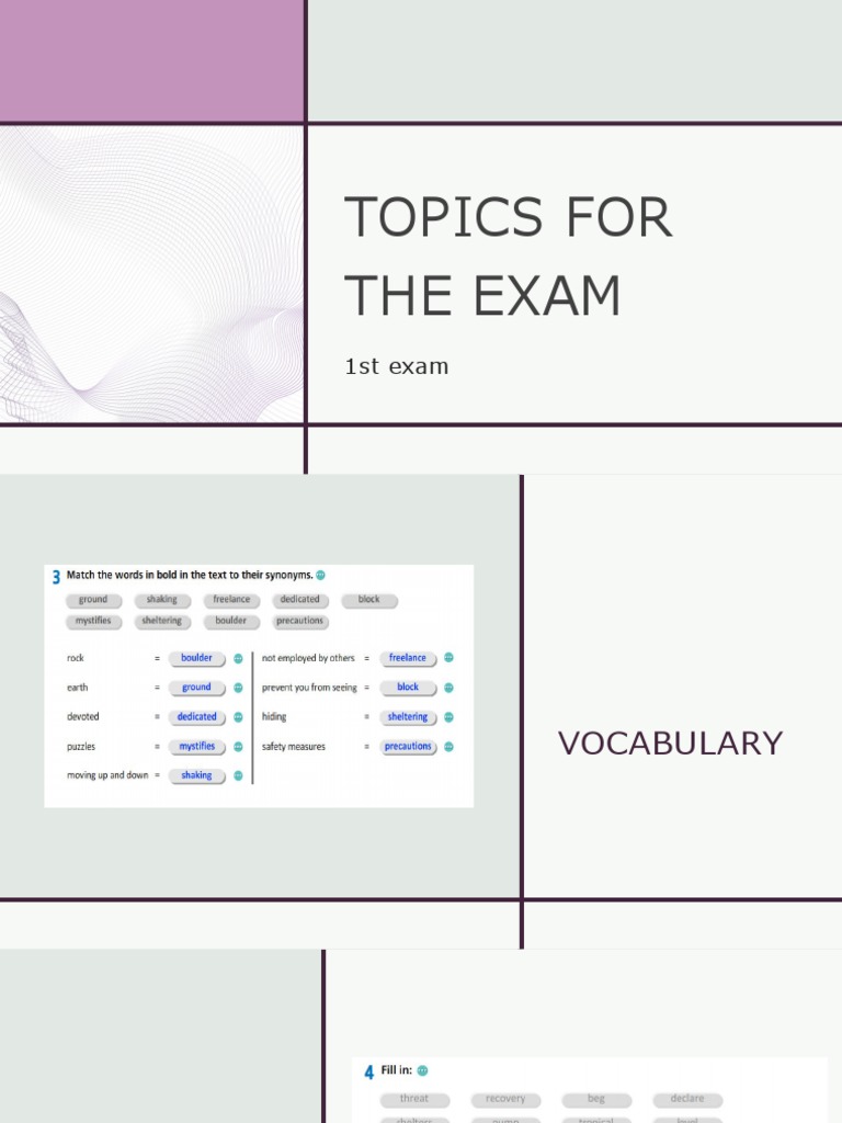 Prime Time 4 - 1 | PDF | Adjective | Verb