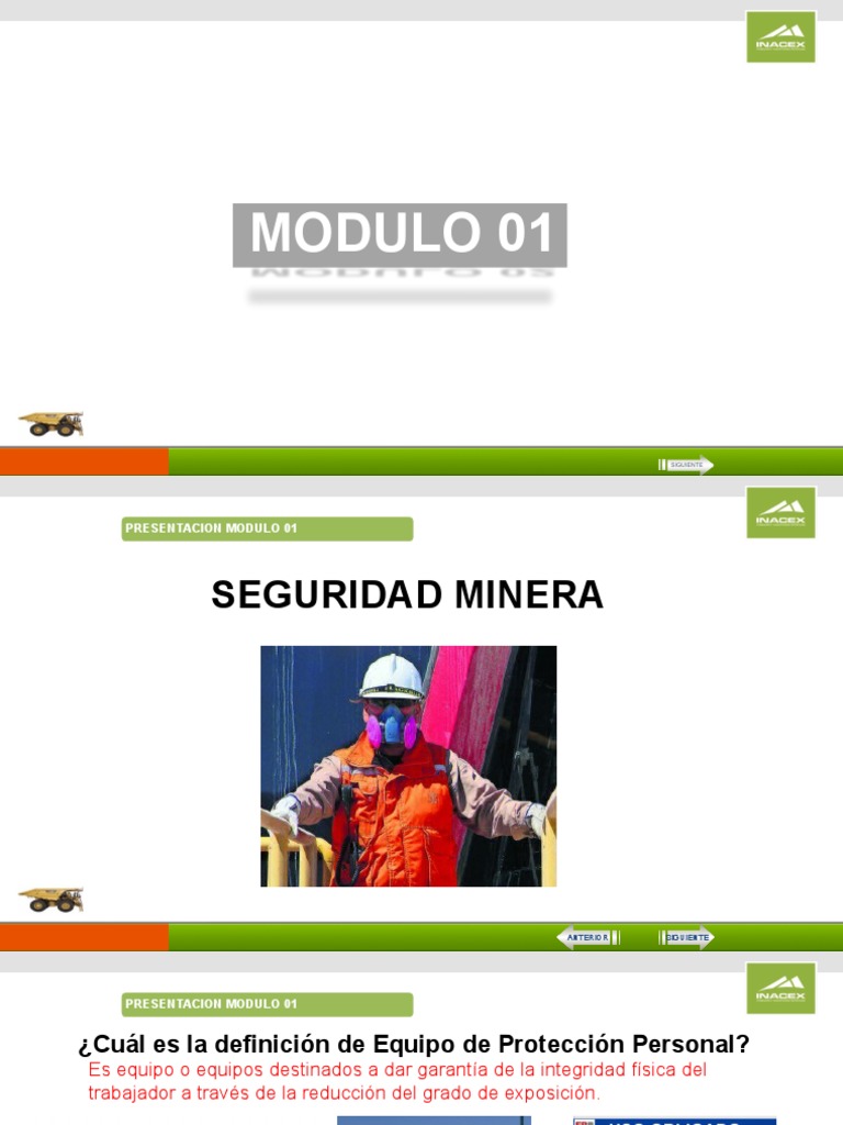 Presentacion Modulo 01 ICAT | PDF | Camión | Minería