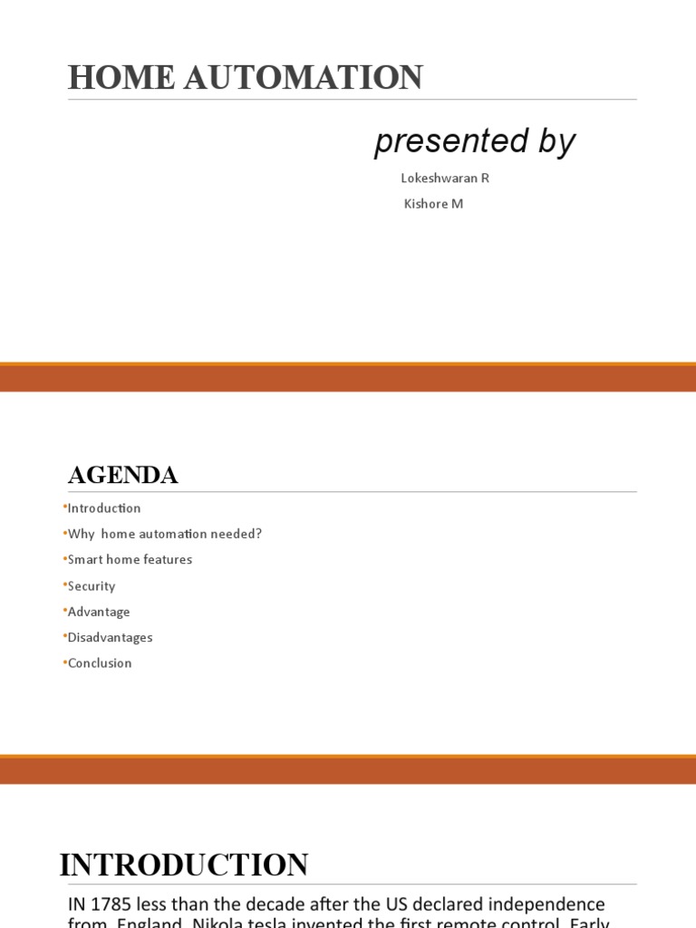 Home Automation | PDF | Home Automation | Automation