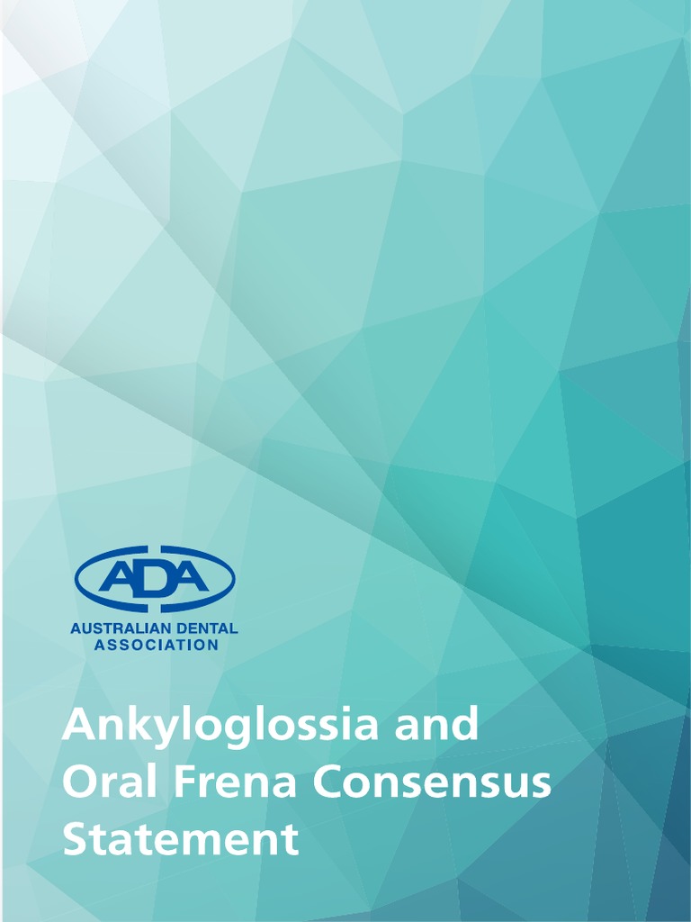 Ankyloglossia and Oral Frena Consensus Statement June 2020 | PDF ...