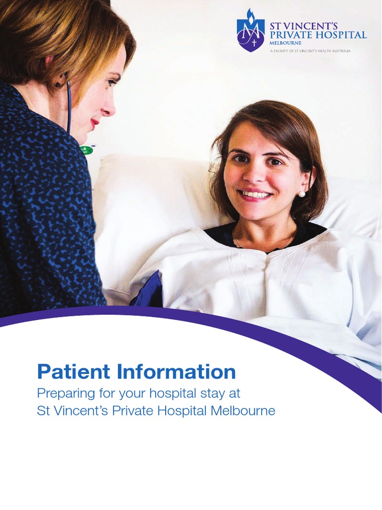 St Vincent’s Private Hospital Stay Guide | PDF | Hospital | Patient