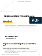 Program Pascasarjana ITS 2023/2024 | PDF