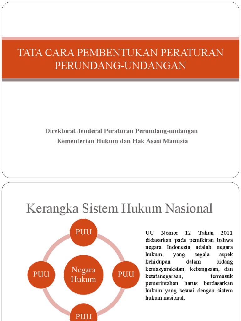 Tata Cara Pembentukan Puu | PDF