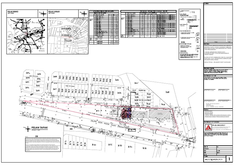Pelan Tapak: Pelan Kunci Pelan Lokasi | PDF