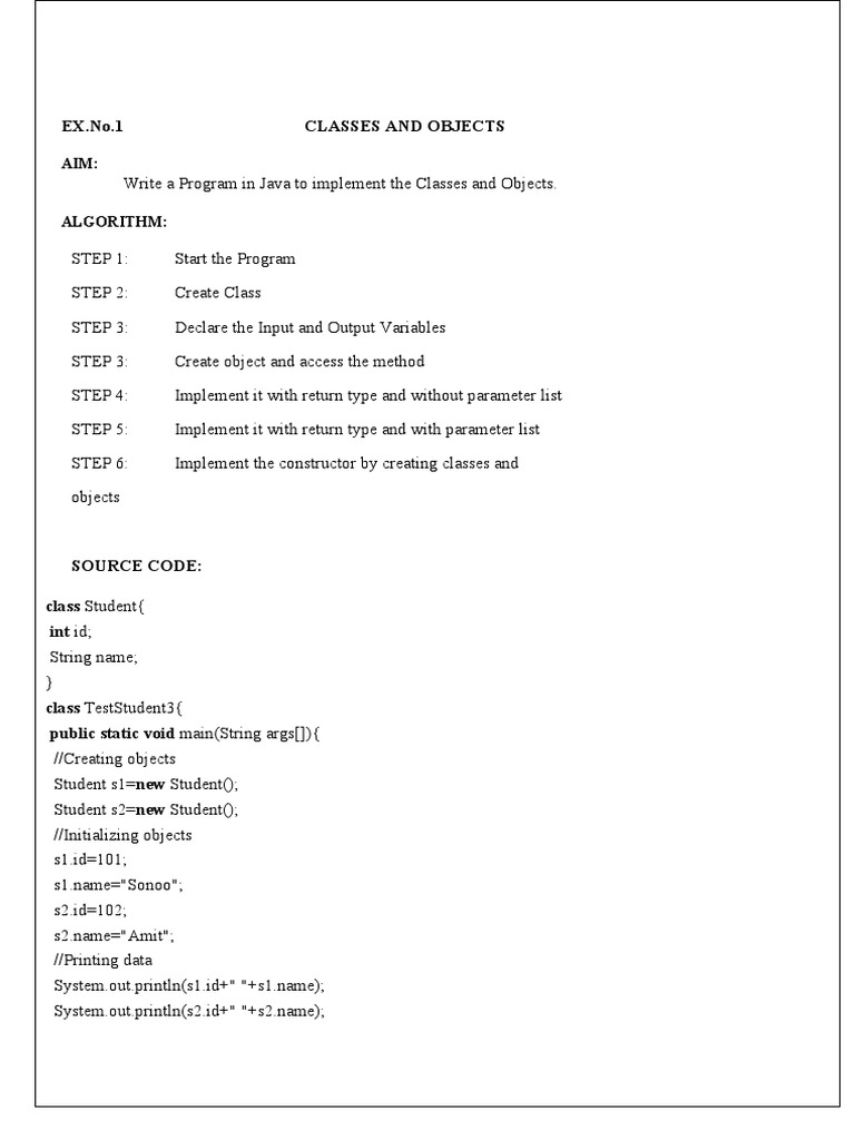 Java Lab | PDF | Method (Computer Programming) | Programming