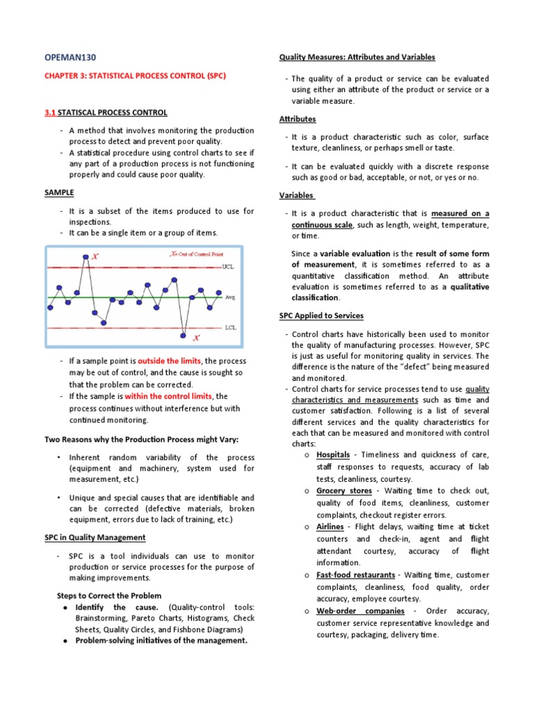 Opeman130 Chapter-3 Reviewer | PDF | Sampling (Statistics) | Standard Deviation