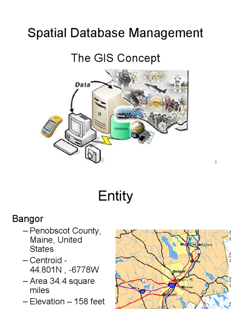 Spatial Data Base Mangment-The-GIS-Best Revised | PDF | Databases ...