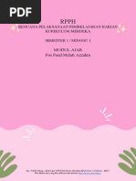 Modul Ajar RPPH TK B | PDF