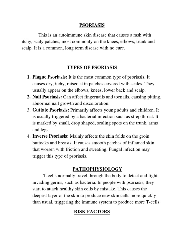 PSORIASIS | PDF | Psoriasis | Dermatology