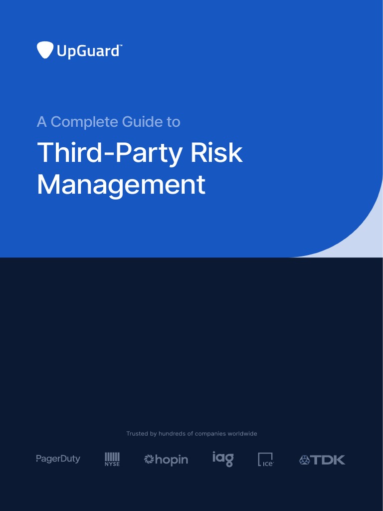Third-Party Risk Management Guide | PDF | Computer Security | Security