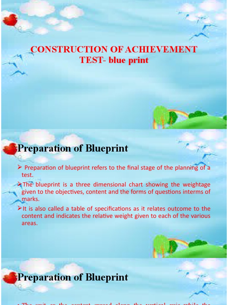 Blue Print | PDF