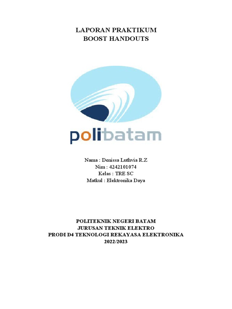 Fikri Pratama - TRE Malam B Laporan Daya | PDF | Electrical Network | Inductor