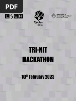 Hackathon Problem Statements | PDF | Artificial Intelligence | Intelligence (AI) & Semantics