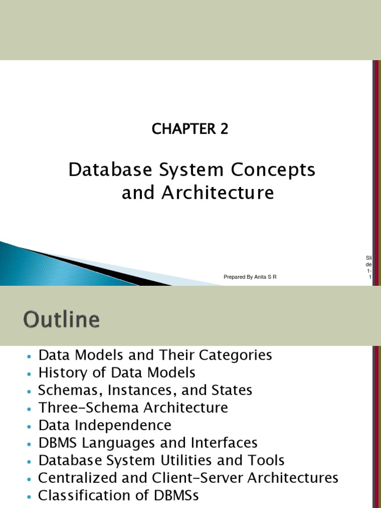 Chapter02 - DBMS | PDF | Databases | Relational Database