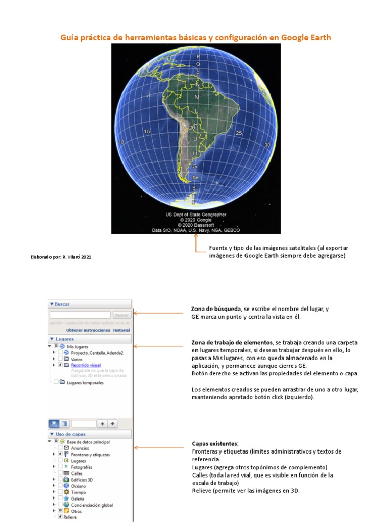Apoyo Google Earth Pro | PDF | Informática | Software