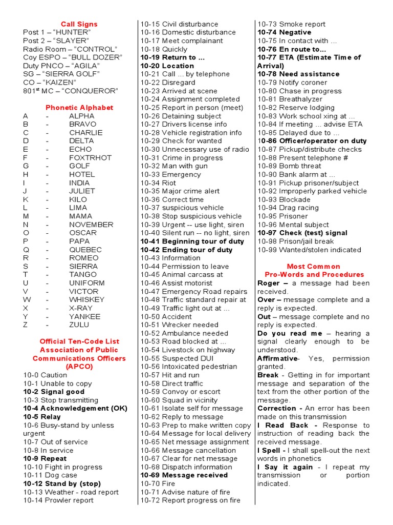 Radio Coms | PDF | Transport