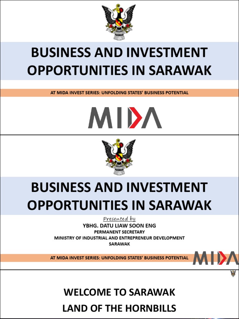 Mied Slides For Mida Invest Series | PDF | Sarawak | Malaysia