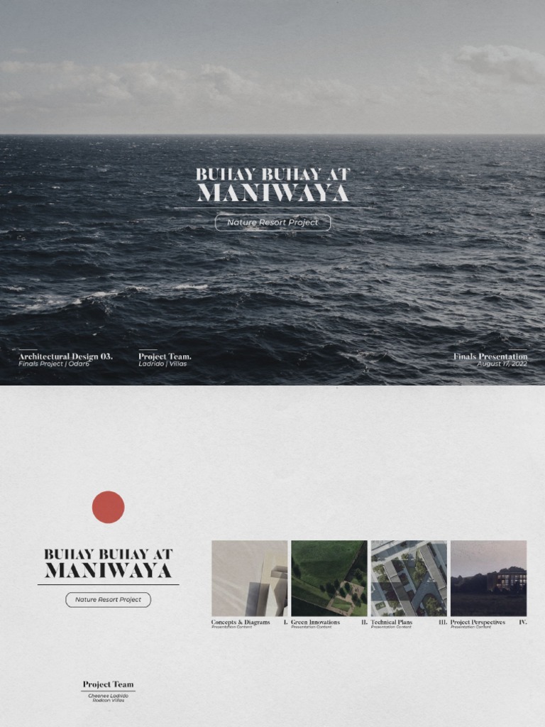 Ladrido, Cheenee & Villas, Rodcon - Nature Resort Final Presentation | PDF