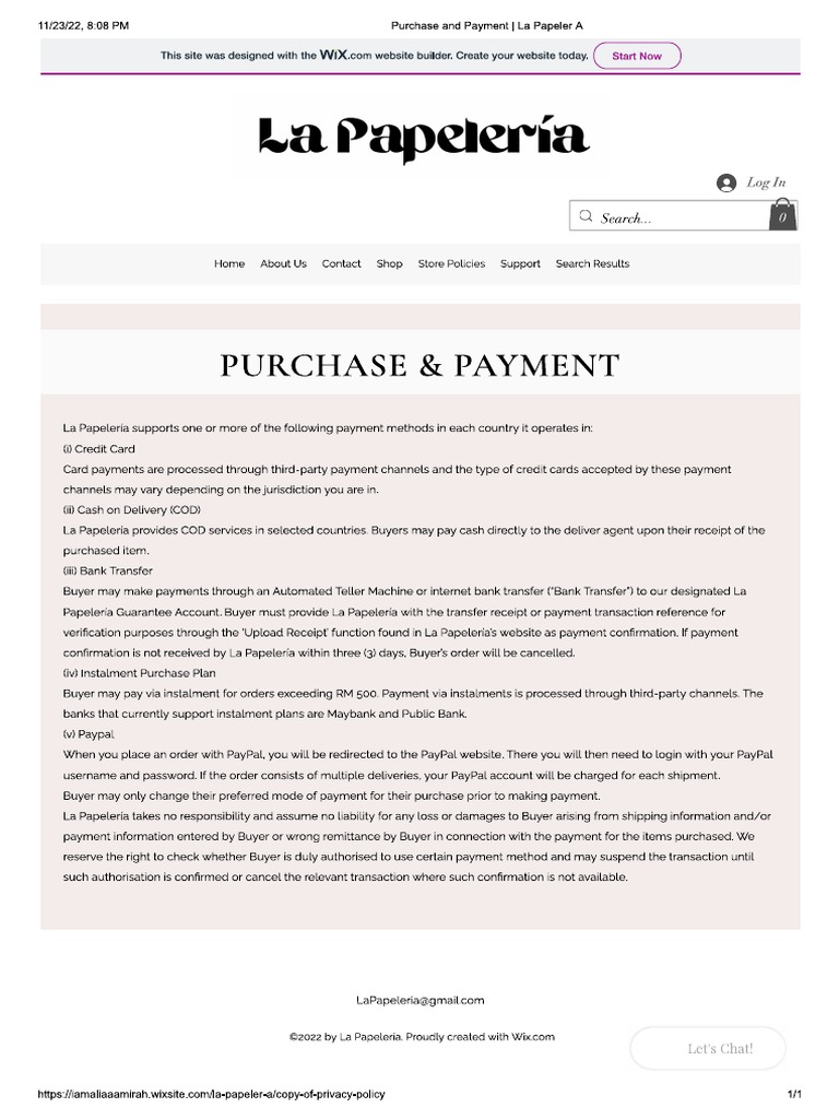 Purchase and Payment | PDF