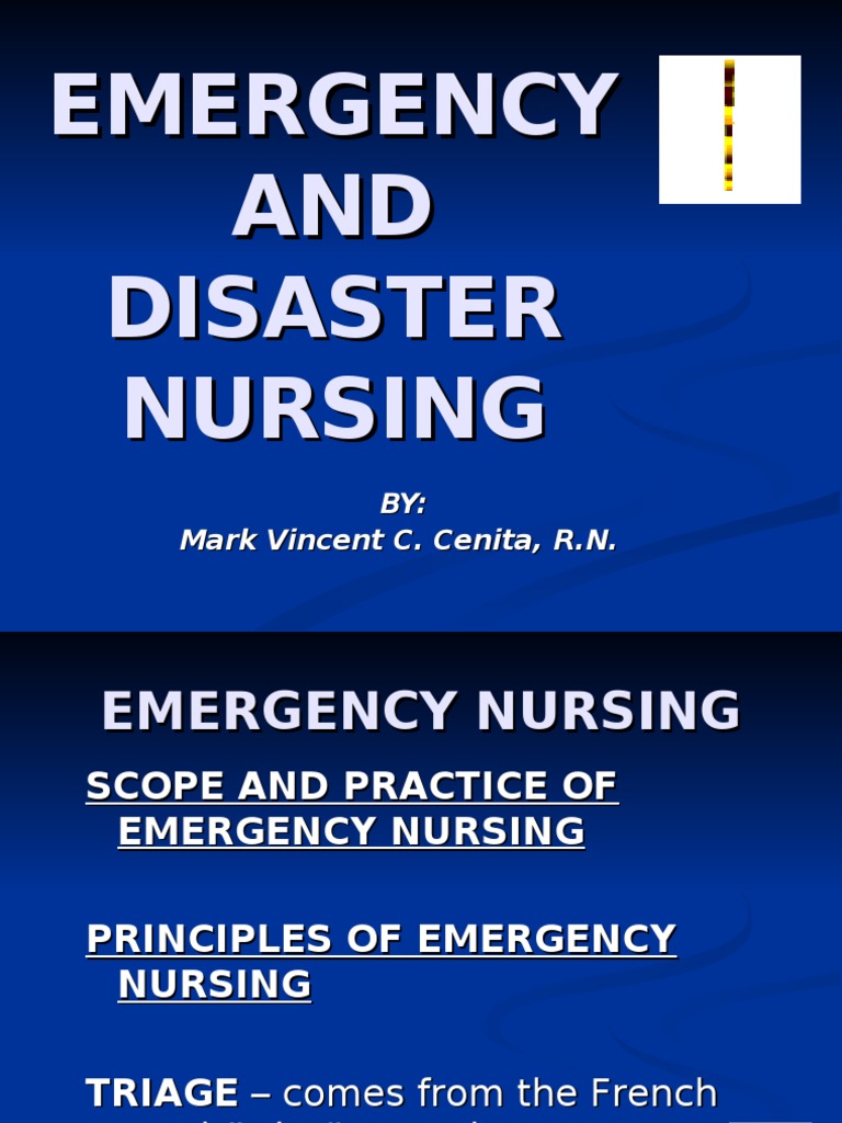 Emergency and Disaster Nursing | PDF | Thorax | Burn