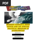 Sample Position Paper For MUN | PDF | Peacekeeping | Switzerland