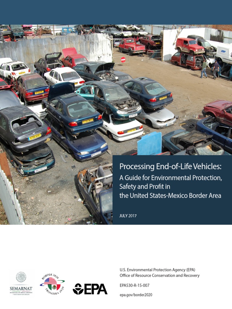 EOL Vehicle Processing and Recycling Guide | PDF | Waste | Recycling