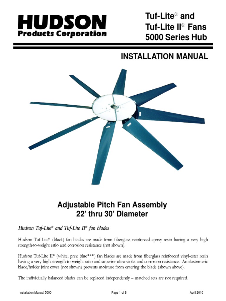 Hudson Tuflite 5000series | PDF | Screw | Materials