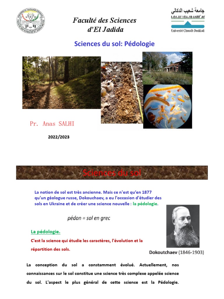 Analyse de Sol | PDF | Sol (pédologie) | Porosité