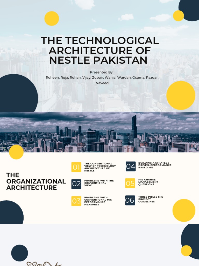 Technological Architecture of Nestle Pakistan | Download Free PDF | Product Lifecycle ...