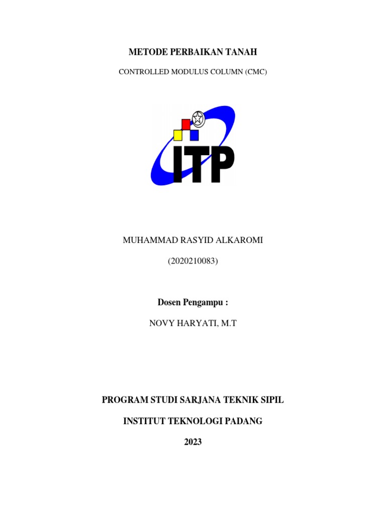 Metode Perbaikan Tanah CMC untuk Konstruksi | PDF