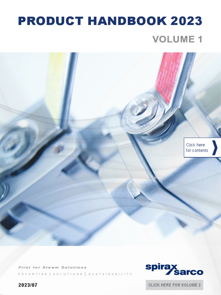 Spirax-Sarco Volume 1 | PDF | Boiler | Valve