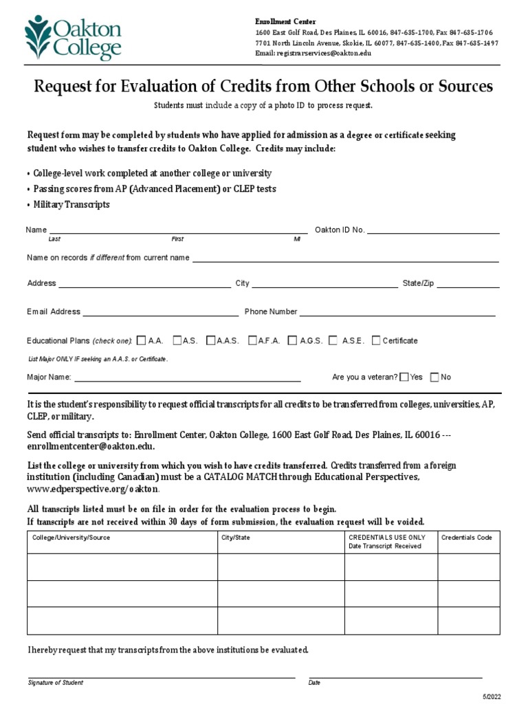 Eval Credit | PDF | Advanced Placement