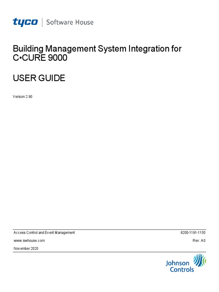 C•CURE 9000 BMS Integration Guide | PDF | Installation (Computer Programs) | Building Automation