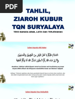 Teks Doa Tahlil Arwah Lengkap PDF | PDF