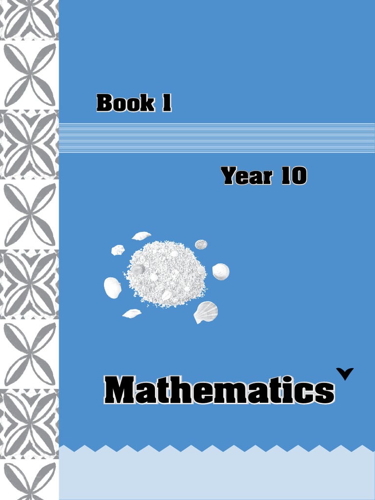 Year 10 Mathematics Book 1 | PDF | Equations | System Of Linear Equations